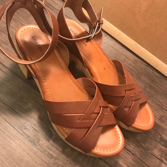 Indigo | Shoes | Indigo Rd Strappy Open Toe Heels | Poshmark